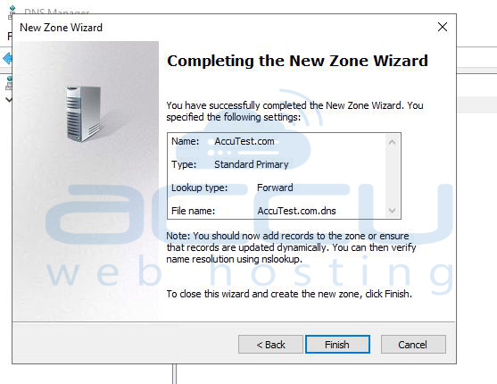 How to Add DNS Server Role in Windows Server? - AccuWebHosting