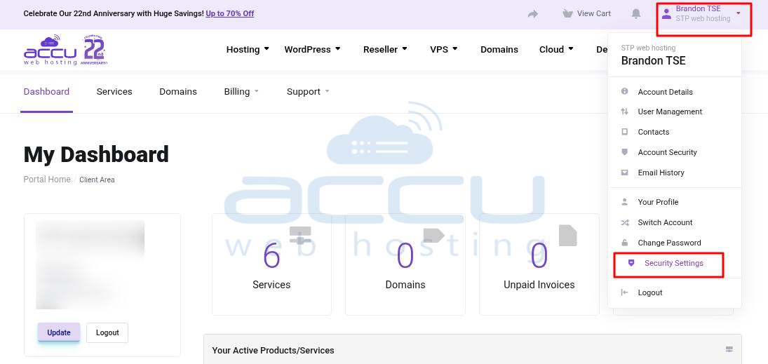 What is the procedure to disable client side 2FA in client area ...
