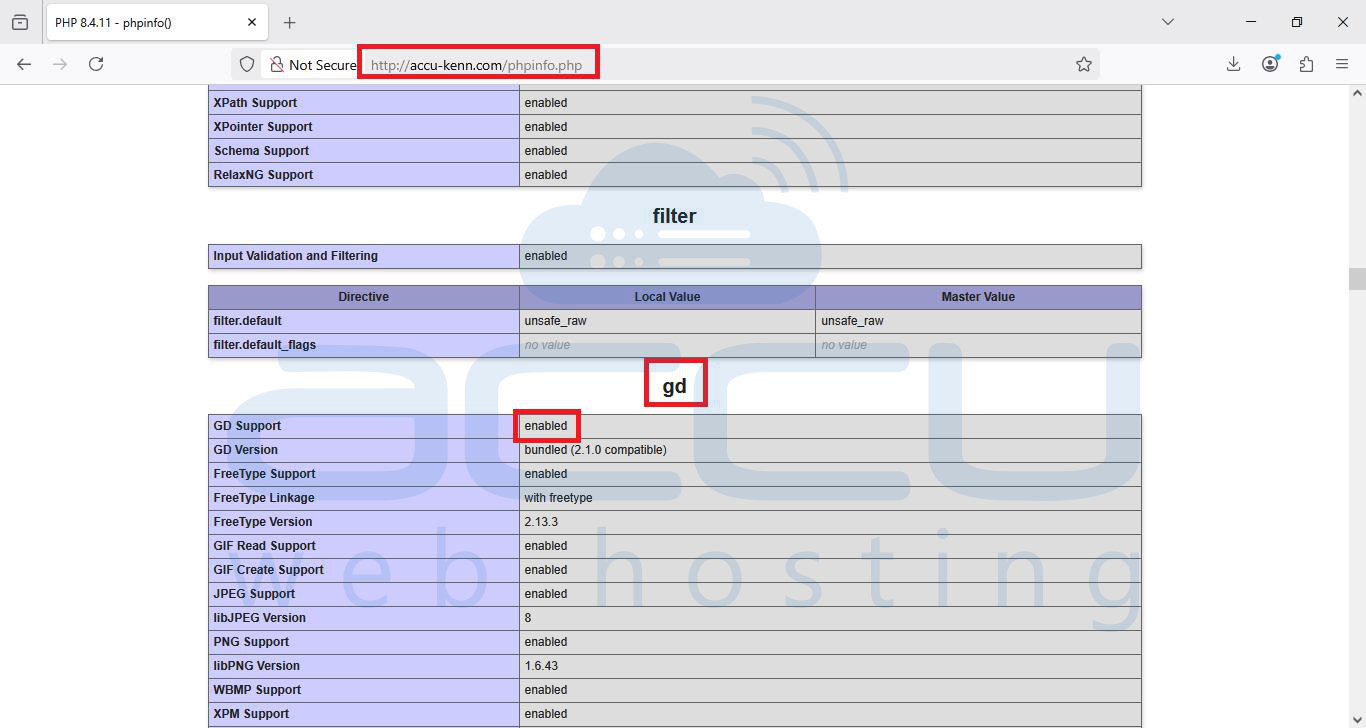 How to enable GD Library support for PHP in Windows server ...