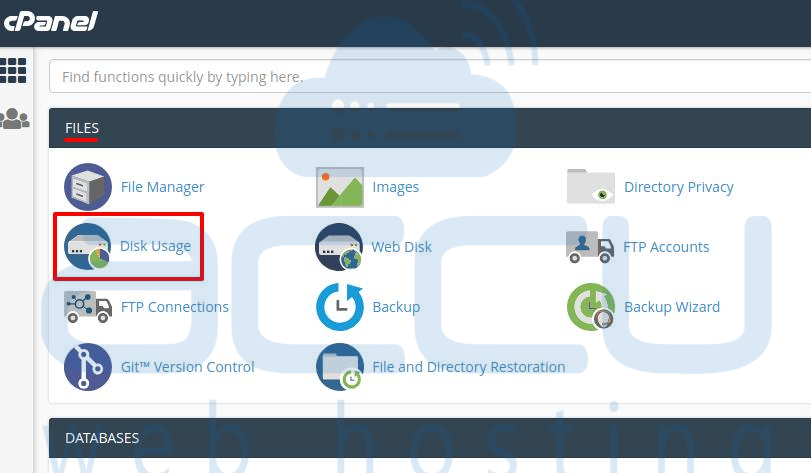 How To Check Cpanel Disk Usage From Cpanel Disk Usage Tool Cpanel And Whm Tutorials Accuweb